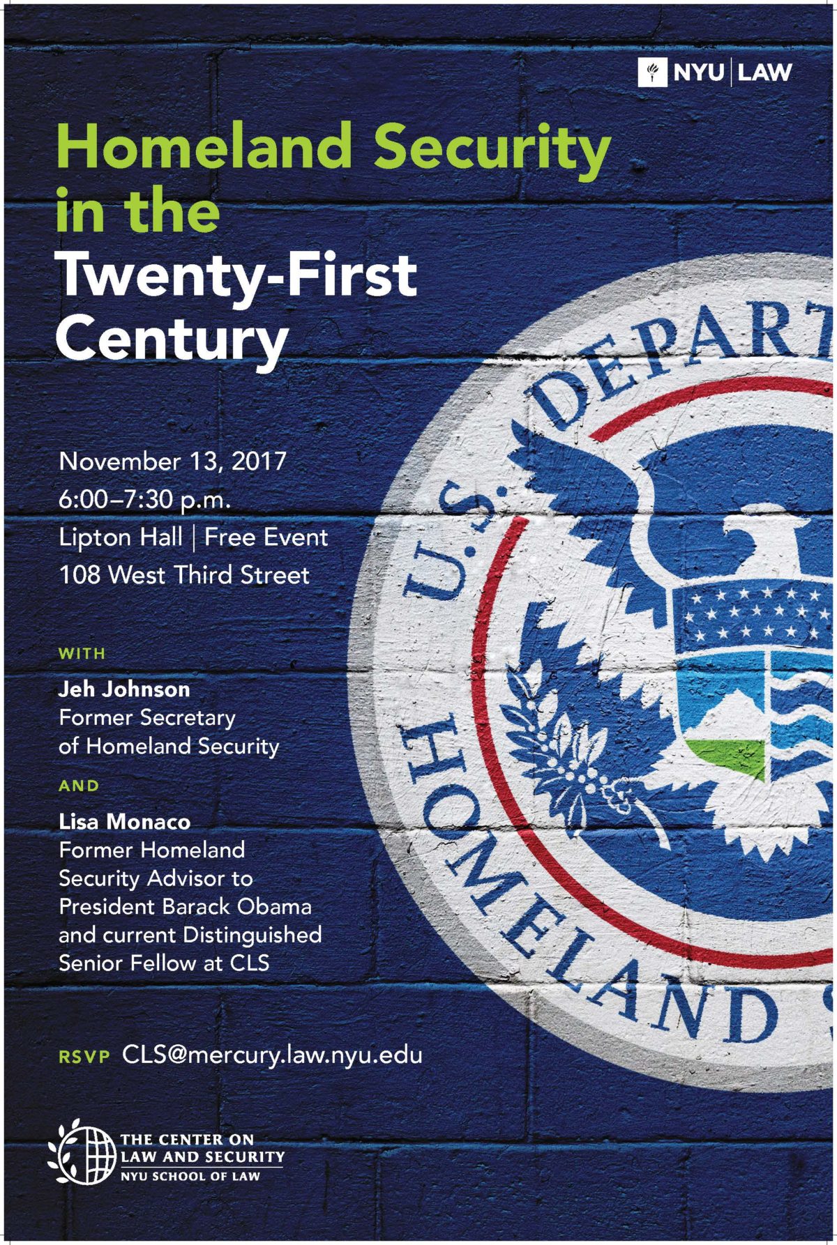 Homeland Security in the Twenty-First Century - Reiss Center on Law and ...