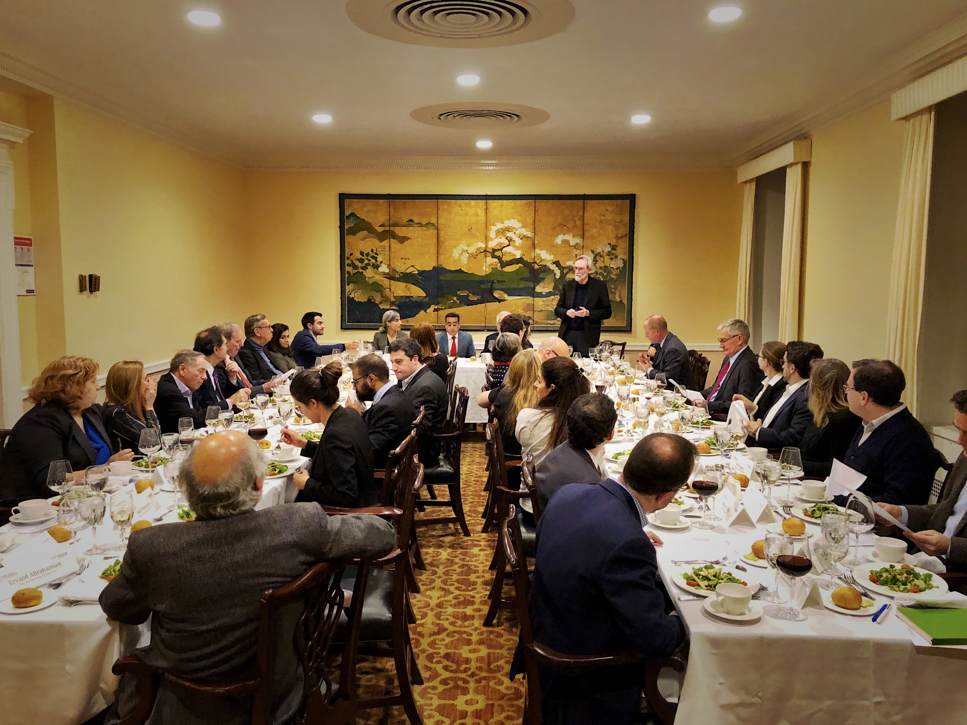 Salon Dinner - Reiss Center on Law and Security