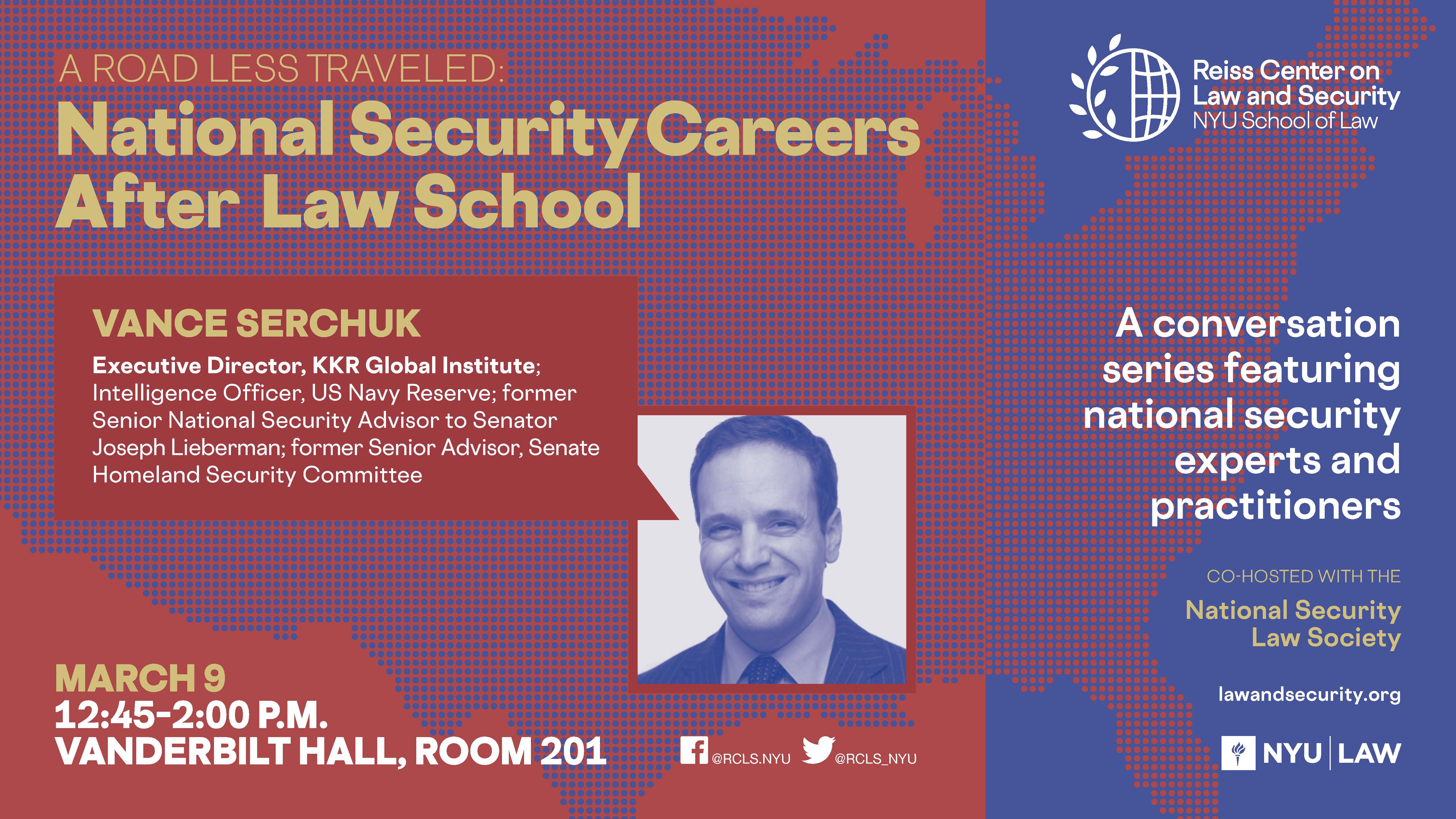 Vance Serchuk e-sign - Reiss Center on Law and Security