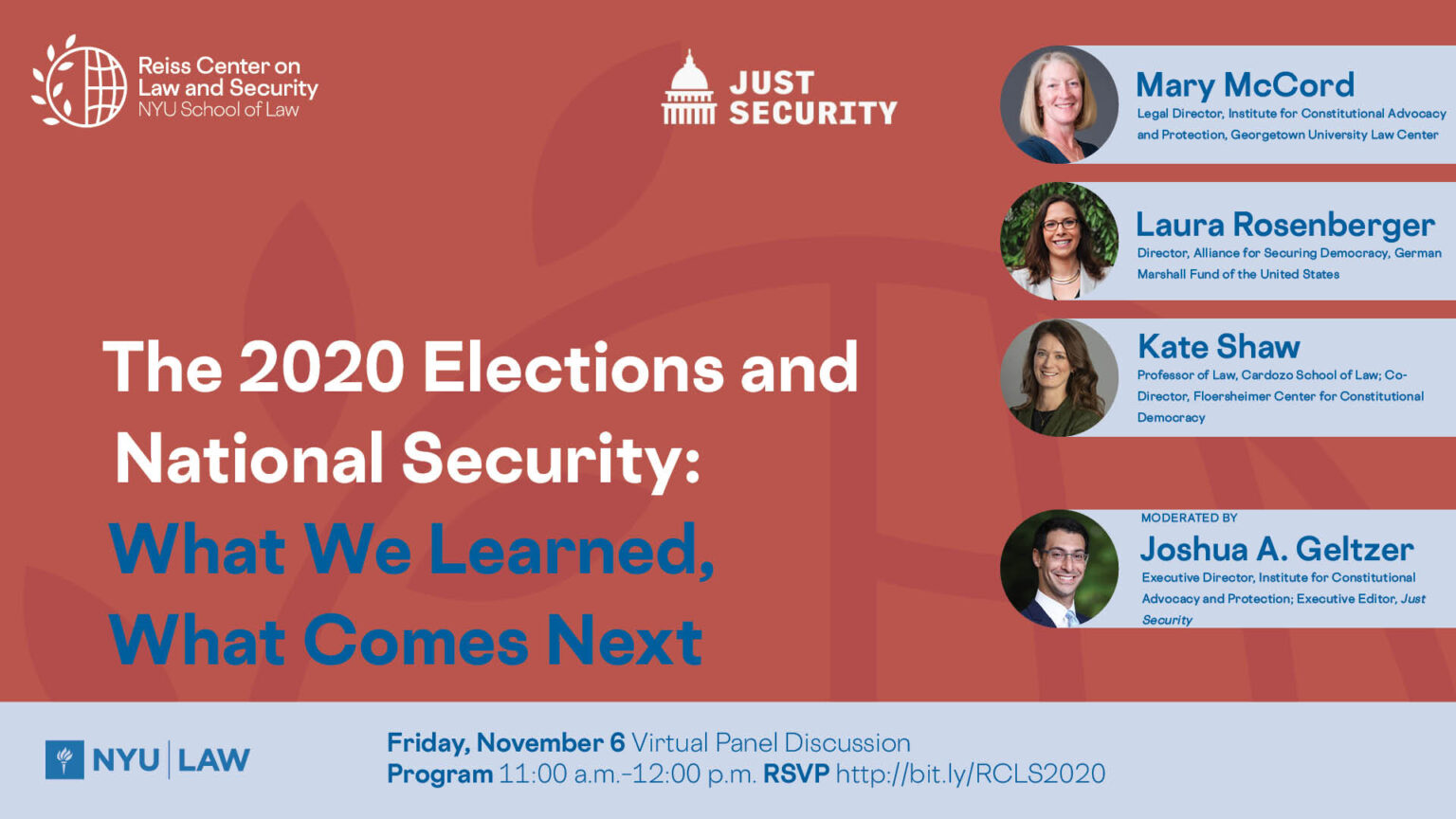 The 2020 Elections and National Security: What We Learned, What Comes ...